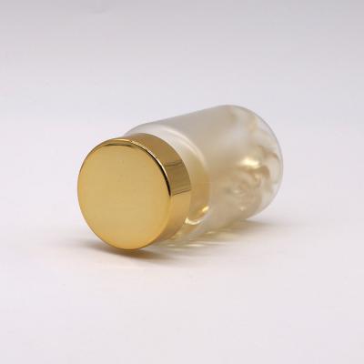 Κίνα Περιεκτικά για κάψουλες φαρμάκων σε 90mL PET με παγωμένο φινίρισμα και καπάκι με βίδα προς πώληση