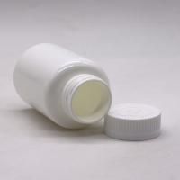 China Customized Logo 175mL Round Shape PE Plastic Bottle for Solid Tablet Capsule Storage for sale
