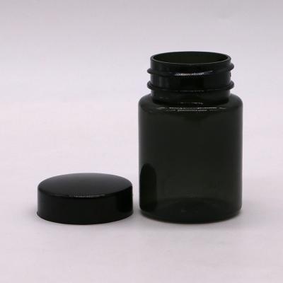 China 70ml PET Transparent Bottle Plastic Medicine Containers with SCREW Cap OEM Service for sale