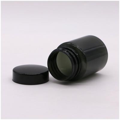 China 70ml PET Transparent Bottle Plastic Medicine Containers with SCREW Cap OEM Service for sale