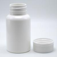 China Child Resistant HDPE Plastic Bottle 150mL 38mm Neck for Solid Tablet Capsule Storage for sale