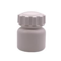China 100mL HDPE Screw Cap Round Plastic Bottle for Medicine Solid Tablet Storage for sale