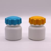 China 100mL HDPE Screw Cap Round Plastic Bottle for Medicine Solid Tablet Storage for sale