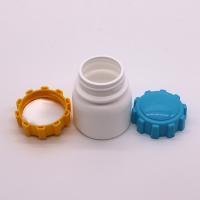 China 100mL HDPE Screw Cap Round Plastic Bottle for Medicine Solid Tablet Storage for sale