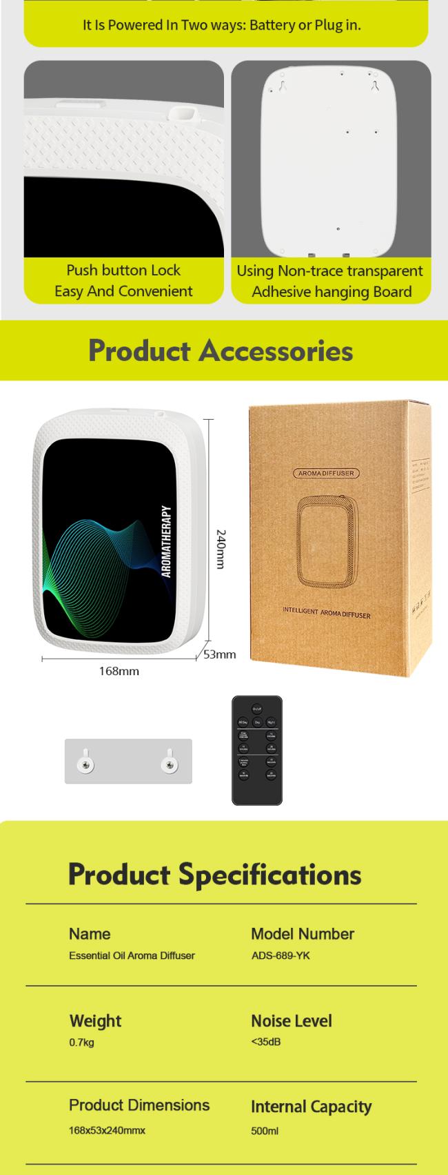 Diffuser maintenance instructions