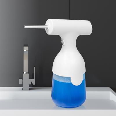 China Electric Waterproof Inductive Soap Dispenser 350ml For Modern Bathroom Kitchen Countertop for sale