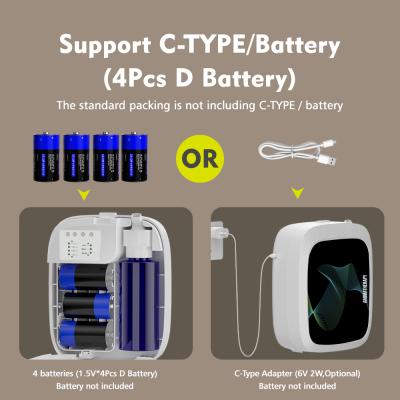 China 150ML Wall Mounted Aroma Diffuser 6V Voltage Eco Friendly Aromatherapy Diffusers for sale