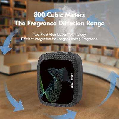 China Wall Mounted Ultrasonic Aromatherapy Diffuser Eco Friendly Essential Oil Diffuser for sale