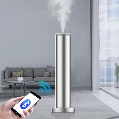 China Aluminium Alloy Electric Aroma Diffusers 51 - 100ML 8W Remote Control Aroma Diffuser for sale