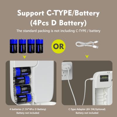 China APP Controlled Ultrasonic Aromatherapy Diffuser 200mL Electric Air Freshener Wall Mounted for sale