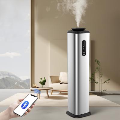 China Remote Control Household Floor-standing Fragrance Diffuser Machine 141*141*553mm for Large Area Hotel Lobby for sale