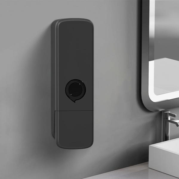 Quality Hotel Wall Mounted Manual Soap Dispenser With 300ml Capacity 65x75x220mm Size for sale