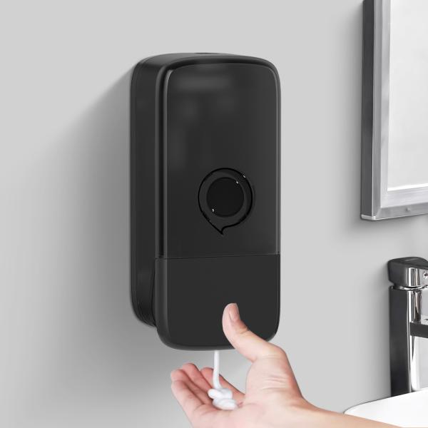 Quality 800ML Wall Mount Manual Soap Dispenser Commercial Bathroom Soap Dispenser for sale