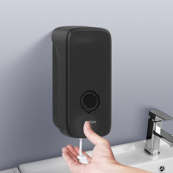 Quality 1000ML Wall Mount Manual Soap Dispenser 3D Model Design For Hospitals And Toilets for sale