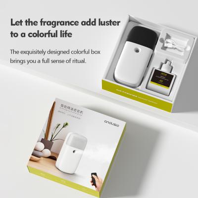 China Wall Mounted Ultrasonic Aromatherapy Diffuser with LCD Screen Display and USB Power Source 101 - 200 mL Capacity 35 dB Noise 6V Voltage for sale