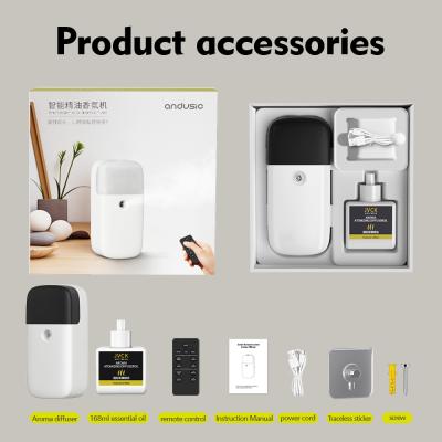 China Wall Mounted Ultrasonic Aromatherapy Diffuser with LCD Screen Display and USB Power Source 101 - 200 mL Capacity 35 dB Noise 6V Voltage for sale