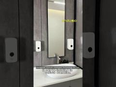 manual liquid soap dispenser wall mounted 1000ml toilet seat sanitizer dispenser