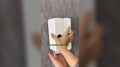 300ml USB Rechargeable Touchless Foam Soap Dispenser Durable Wall Mounted For Hotel Bathroom Kitchen