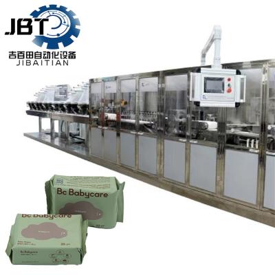 China Productielijn voor natte doekjes met hoge efficiëntie Te koop