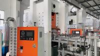 China PLC Controlled Efficient Aluminium Foil Container Making Machine 26KW for sale