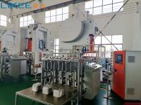 China High Productivity C Frame Automatic Aluminum Foil Pot Making Machine for sale