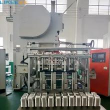 China Aluminium Food Container Machine With Electronically Controlled Foil Feeding And One Machine One Labor Operation for sale