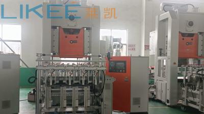 China Mitsubishi Plc Program 80 Ton Aluminium Foil Press Container Making Machine for sale