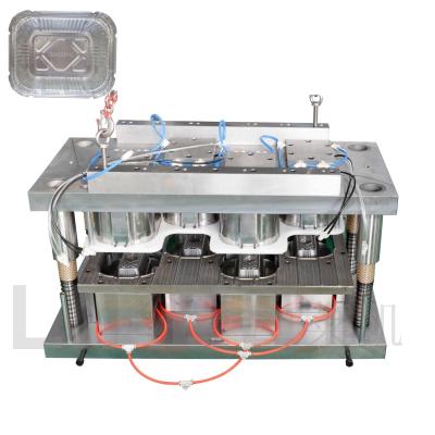China Customized Aluminum Foil Container Mold for Wrinkle Wall Smooth Wall and Full Folded Reverse Edge Rolling Styles for sale