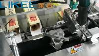 China Automatic Small Foil Roll Box Packaging Machine For 360g/m2 White Cardboard for sale