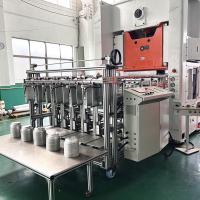 China Aluminum Foil Container Making Machine Recyclable Smooth Wall Rectangular Metal Packaging for sale