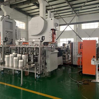 China Fully Automatic High Speed Customized Design Aluminum Foil Tray Making Machine for sale