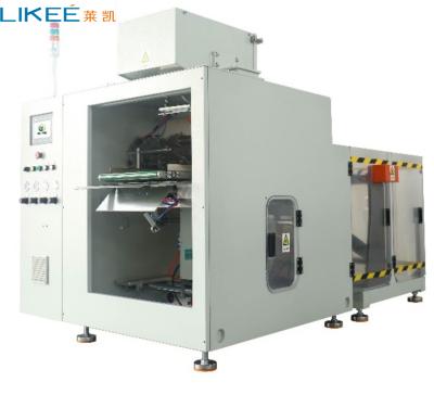 China LK-CF02 Cling Film Roll Rewinding Machine Equipped with Servo Motor control for sale