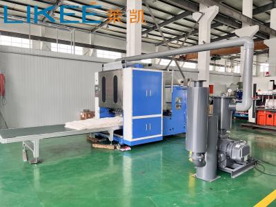 China LKWP980 Pop Up Wax Paper Folding Machine V Fold Cross Folding Continuous Extraction Type for sale
