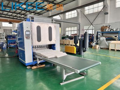 China LKWP-980 Pop Up Wax Paper Folding Machine V-fold Corss-folding Bakery paper for sale