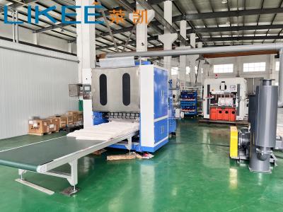 China LKWP-980 Pop Up Wax Paper Folding Machine V-fold Corss-folding Bakery paper for sale