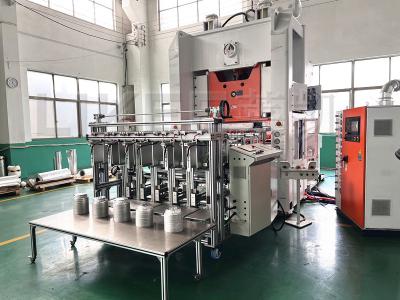 China Aluminium Foil Container Making Machine 7 Inch Round  Disposable Pan With Lid for sale