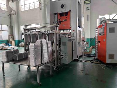 China LK-T80 Wrinkle Wall Disposable Aluminium Foil Food Container Penetration Resistant Machine for sale