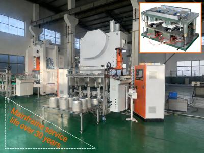 China LK-T63 Aluminum Foil  Customizable Container Making Machine for Disposable Catering Trays for sale