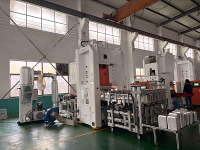 China LK-T80 Aluminum Foil Making Machine Container Handles Both Thin & Thick Materials for sale