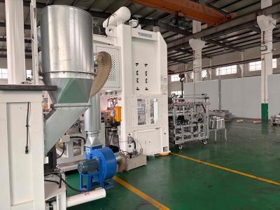 China LK-T80 Aluminum Foil Making Machine with 24/7 Continuous Operation 80ton Press Capacity and Mitsubishi PLC Control for sale