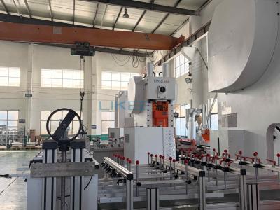 China 63ton Aluminum Foil Container Making Machine with Efficient Scrap Removal and Control Cabinet for sale