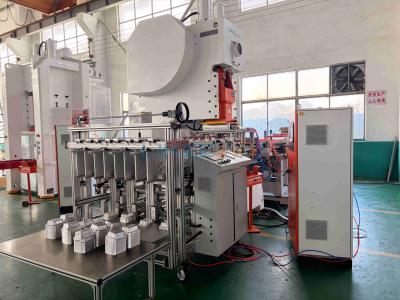 China 63ton Aluminum Foil Container Making Machine with Full Edge Rolling and Quick Mold Change for Flexible Production for sale