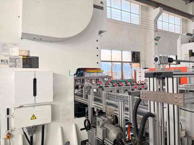 China 63ton Aluminum Foil Container Machine with Custom Logo Embossing and Quick Mold Change for Custom Moulds for sale