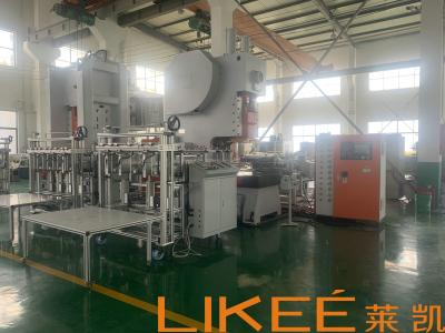 China 63ton Aluminum Foil Container Making Machine Freezer Safe Rectangular Full Size Pan Barbecue for sale