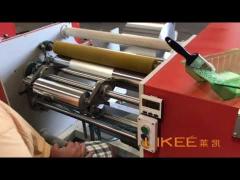 Máquina de embalagem semiautomática de papel de alumínio em pequenos rolos