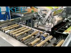 Aluminiumfolie kleine rollen verpakkingsmachine voor wit karton 60 dozen/min