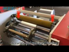 LKWD-450 máquina semi-automática de reviravoltar folha de alumínio de longa vida