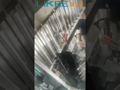 Automatic Siemens Aluminum Foil Cutting Roll Rewinding Machine With 6 Shafts