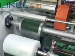 LK-CF02 クリングフィルムロール巻戻し機 自動スリット機能 食品サービス