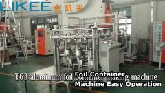 T63 ALUMINUM FOIL CONTAINER MAKING MACHINE